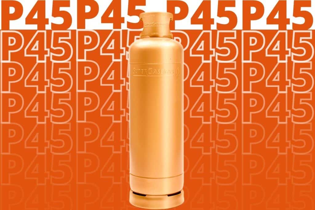Faça Recarga de Cilindro P45 em 2025 na Hiper-Gás! Peça já!